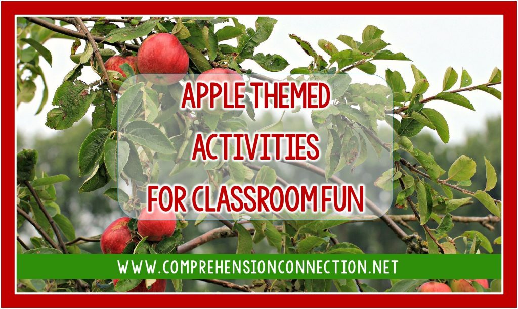 Apple Themed Activities For Classroom Fun