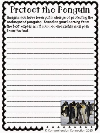 Close Reading With Polar Animals, A Perfect Activity For Winter