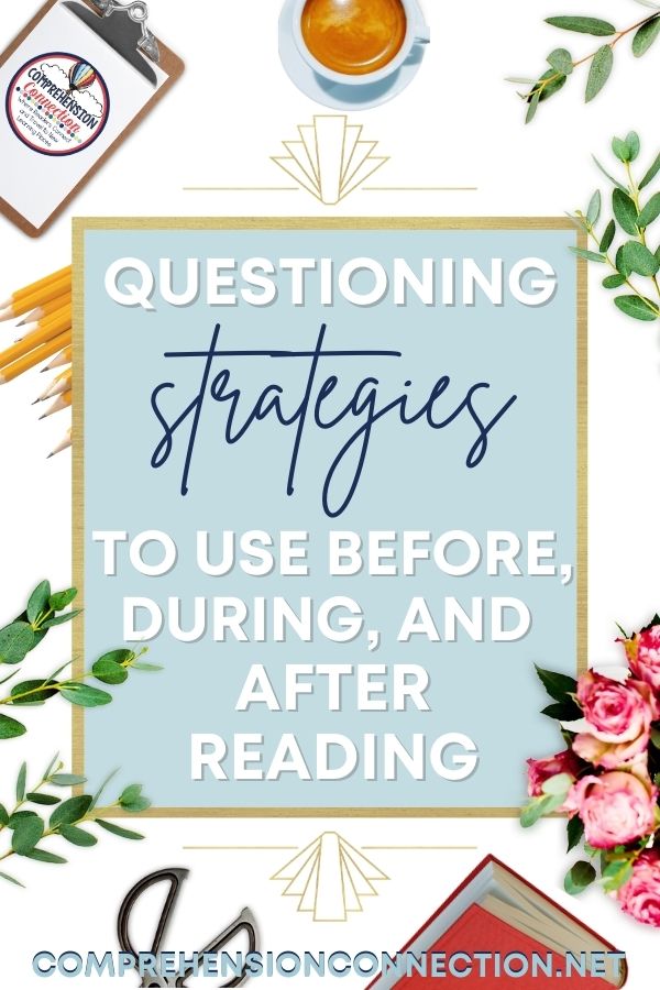 Easy To Use Questioning Strategies For Before, During, And After Reading