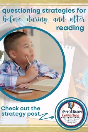 Easy To Use Questioning Strategies For Before, During, And After Reading