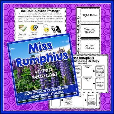How To Teach Question-Answer Relationships With Miss Rumphius