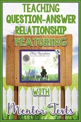 How To Teach Question-Answer Relationships With Miss Rumphius