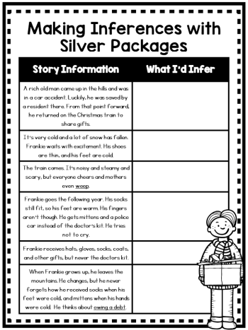 Teaching Inferences With Silver Packages In 5 Easy Steps