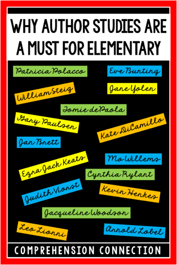 8 Reasons Why Author Studies Are A Must For Elementary