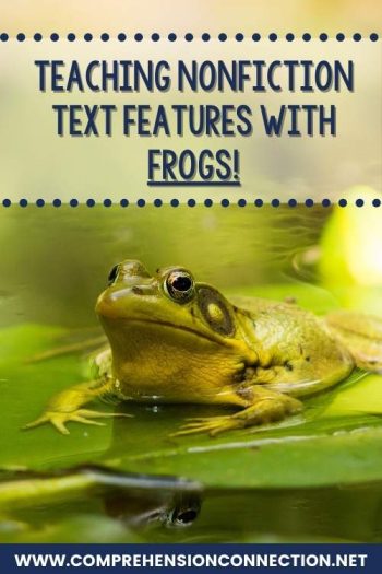 3 Simple Nonfiction Text Features Ideas To Use With Frogs!