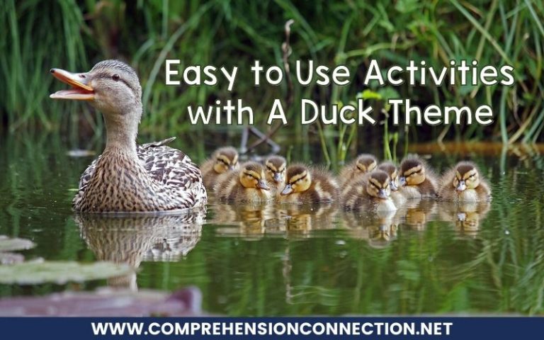 10+ Easy To Use Duck Theme Activities