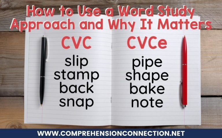 How To Use A Word Study Approach And Why It Matters