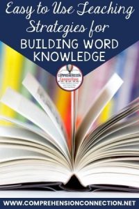Building Word Knowledge With 3 Easy To Use Strategies