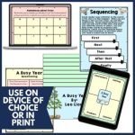 A Busy Year By Leo Lionni Reading Activities, Writing Lessons ...