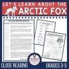 Close Reading With Polar Animals, A Perfect Activity For Winter