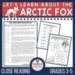 Close Reading With Polar Animals, A Perfect Activity For Winter