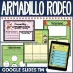 Armadillo Rodeo By Jan Brett Cowboy Days Activities In Digital And PDF Formats | Comprehension ...