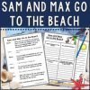 Beach Partner Play Ocean Theme Summer Readers Theater Fluency Builder ...