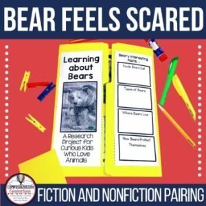 Bear Feels Scared By Karma Wilson Reading And Writing Activities ...