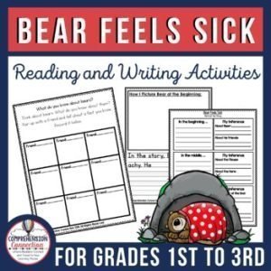 Bear Feels Scared By Karma Wilson Reading And Writing Activities ...