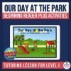 Beginning Reader Audio Book And Activities Boom Cards: Buddy The Cat ...