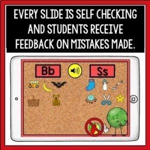 Beginning Sounds Sorting Mats Boom Cards | Comprehension Connection