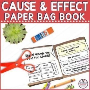 Cause And Effect Project, Cause And Effect Paper Bag Book, Activity ...