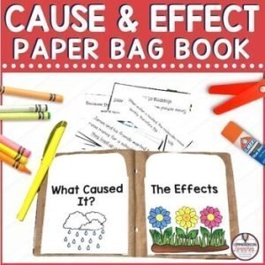 Cause And Effect Project, Cause And Effect Paper Bag Book, Activity ...