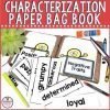 Characterization Project Character Analysis Paper Bag Book ...