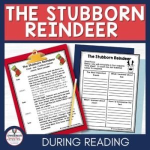 Christmas Partner Play, Reindeer Themed Partner Play, Fluency Activity ...