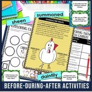 Cinders By Jan Brett Reading Activities, Process Writing In Digital And ...