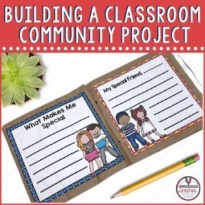 Community Building Project For Back To School | Comprehension Connection