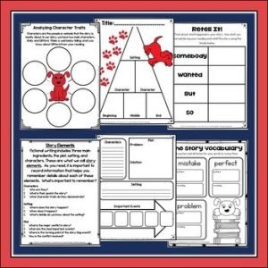 Clifford Reading Unit Writing Activities | Comprehension Connection