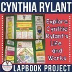 Cynthia Rylant Lapbook Project | Comprehension Connection