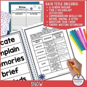 Cynthia Rylant Fall Literacy Book Study Bundle With Activities For 10 ...