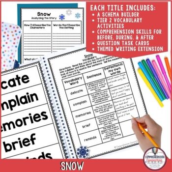 Cynthia Rylant Fall Literacy Book Study Bundle With Activities For 10 ...