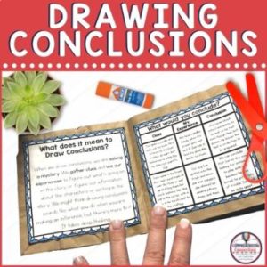 Drawing Conclusions Project Paper Bag Book | Comprehension Connection