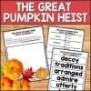 Halloween Partner Play Activity, Fall Partner Play, Fluency Builder ...