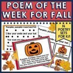 Fall Winter Spring Poem Of The Week For Kindergarten And 1st, Shared ...