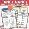 Fancy Nancy Poet Extraordinaire By Jane O'Connor Reading Activities ...