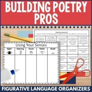 Figurative Language Activities, Figurative Language Organizers, Anchor ...