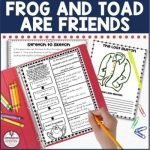 Frog And Toad Are Friends By Arnold Lobel Activities In Digital And PDF ...