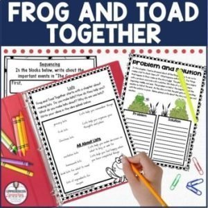 Frog And Toad Together By Arnold Lobel Activities In Digital And PDF ...