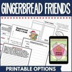 Gingerbread Friends By Jan Brett Reading Activities In Digital And PDF ...