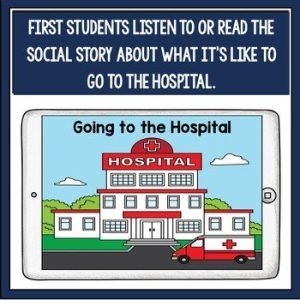 Going To The Hospital Social Story And Activities Boom Cards ...