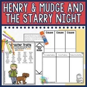 Henry And Mudge And The Starry Night By Cynthia Rylant Activities And ...