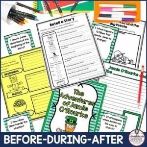 Jamie O'Rourke And The Big Potato By Tomie DePaola Activities In ...