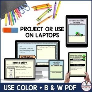 Jamie O'Rourke And The Big Potato By Tomie DePaola Activities In ...