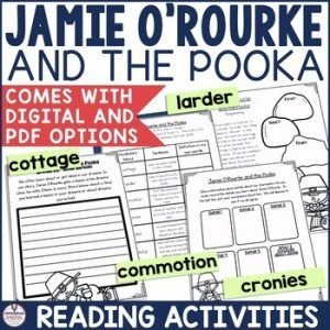 Jamie O'Rourke And The Pooka By Tomie DePaola Activities In Digital And ...