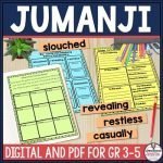 Jumanji By Chris VanAllsburg Reading And Writing Activities ...