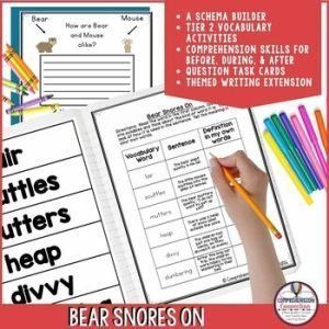 Karma Wilson Bear Book Bundle, Author Study, Reading Lessons ...