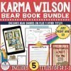 Karma Wilson Bear Book Bundle, Author Study, Reading Lessons ...