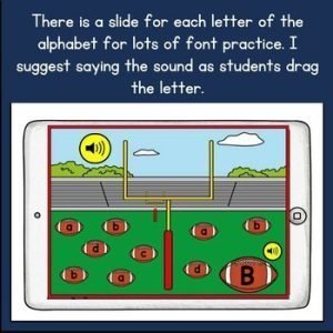 Letter Matching Boom Cards Upper And Lowercase Letters Activity ...