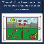 Letter Matching Boom Cards Upper And Lowercase Letters Activity ...