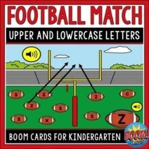 Letter Matching Boom Cards Upper And Lowercase Letters Activity ...